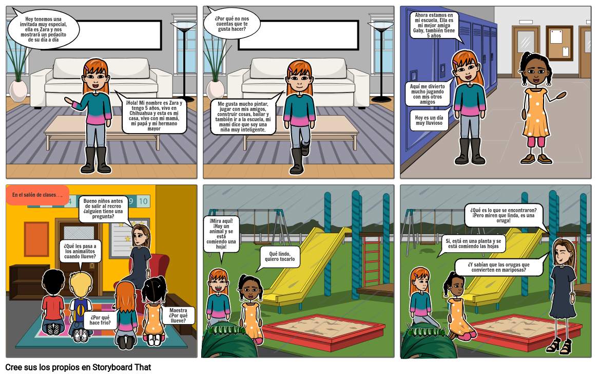 Comic Storyboard por valerielpez