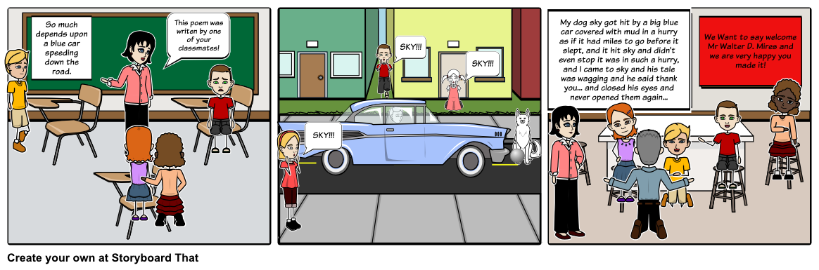 Love That Dog Storyboard par veriko