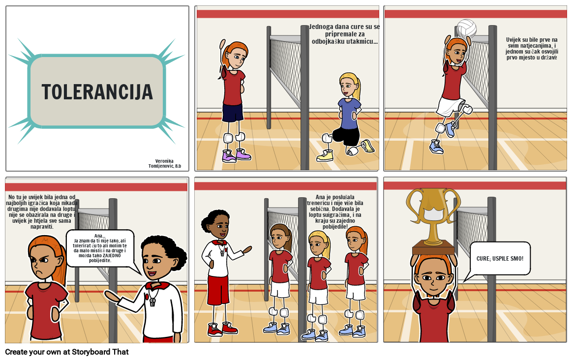 Tolerancija Storyboard by veronika125