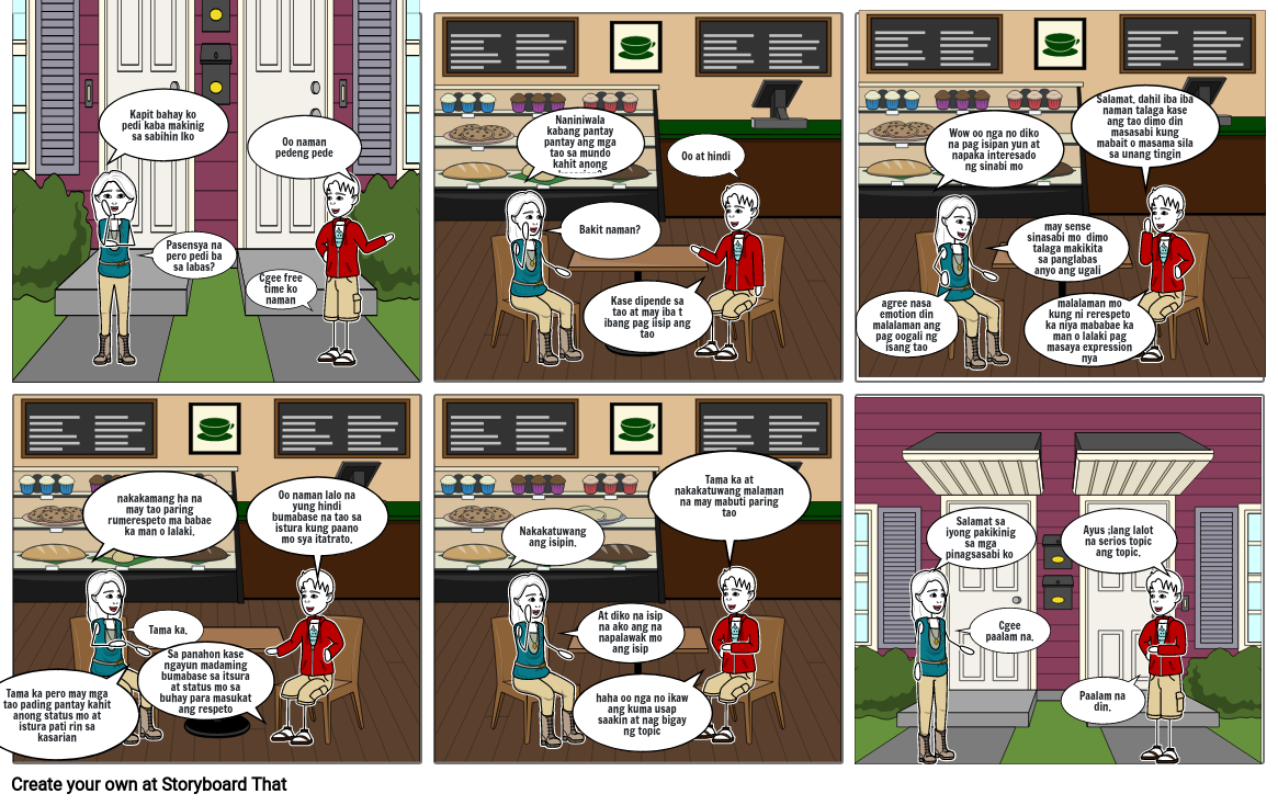 Gender equality Storyboard by viance