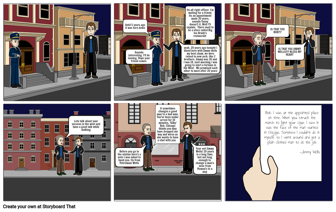 After 20 years comic stip Storyboard by vidu127