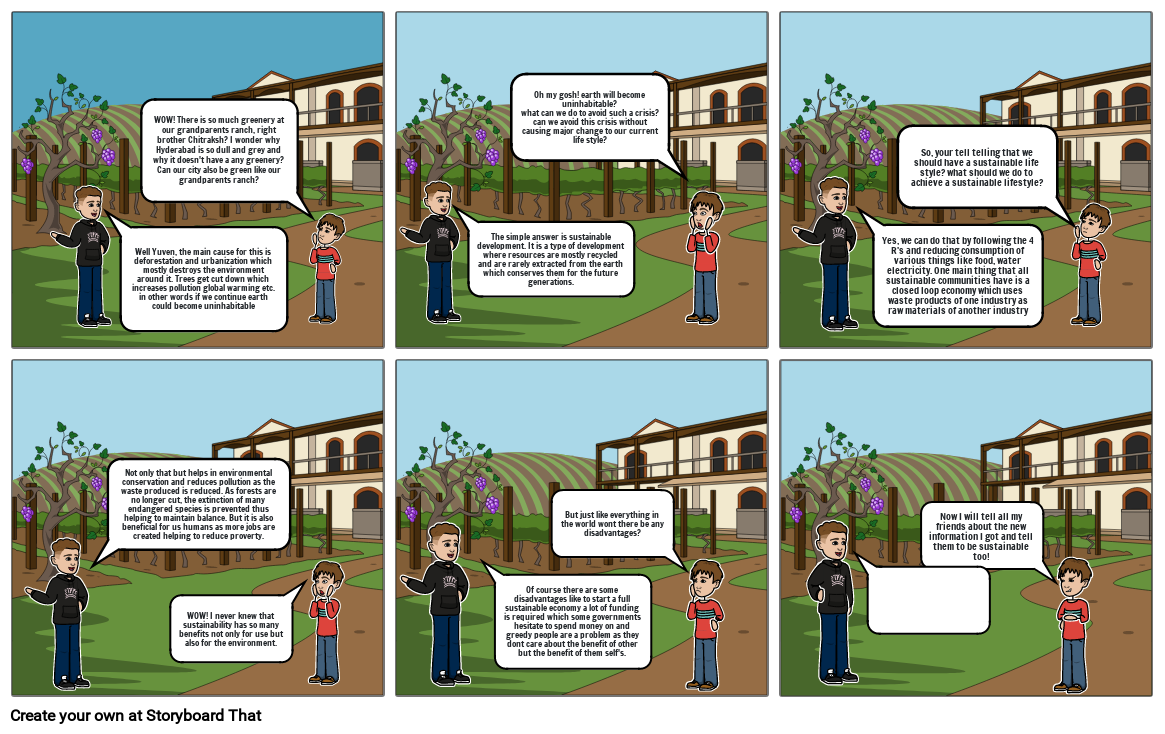 Eco friendly Storyboard por vishal24700