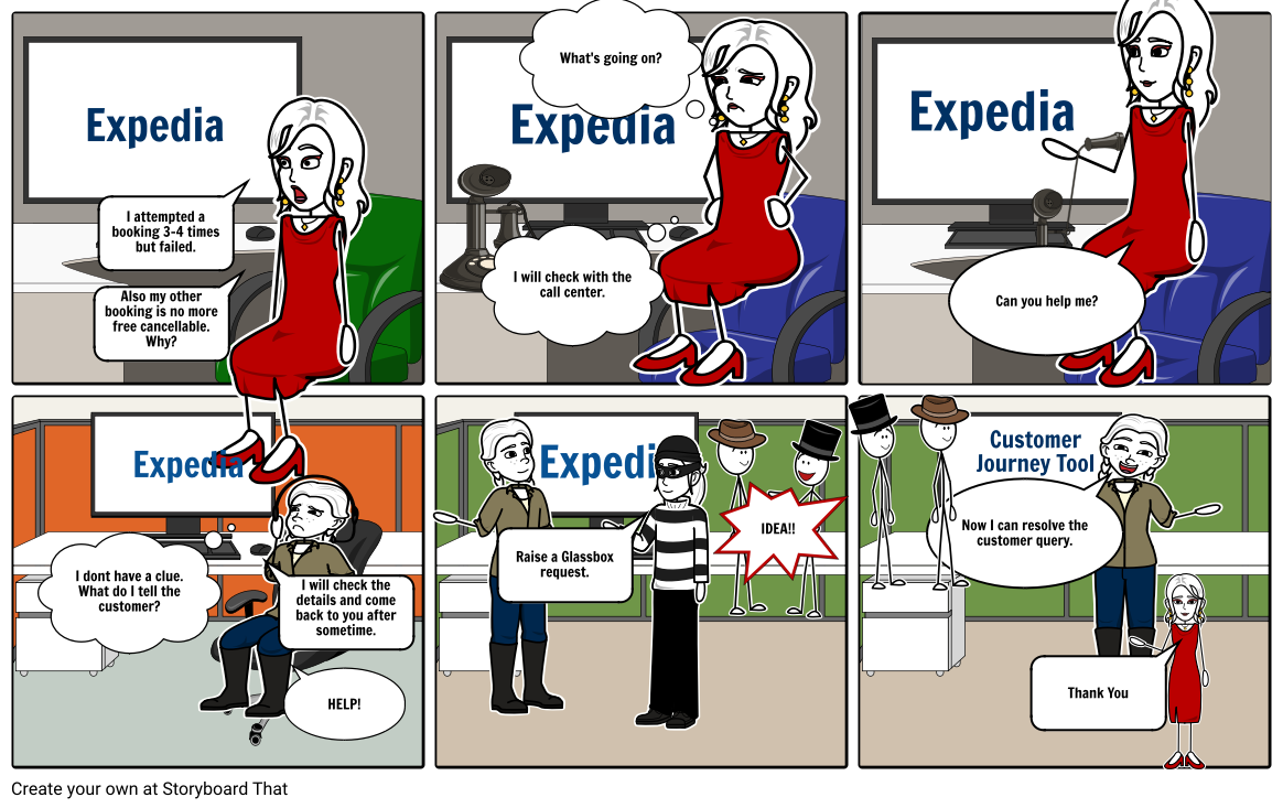 Call Center Storyboard por vishik