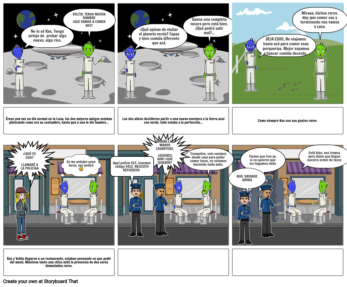 ALIENSSSSSS Storyboard por vnds_7