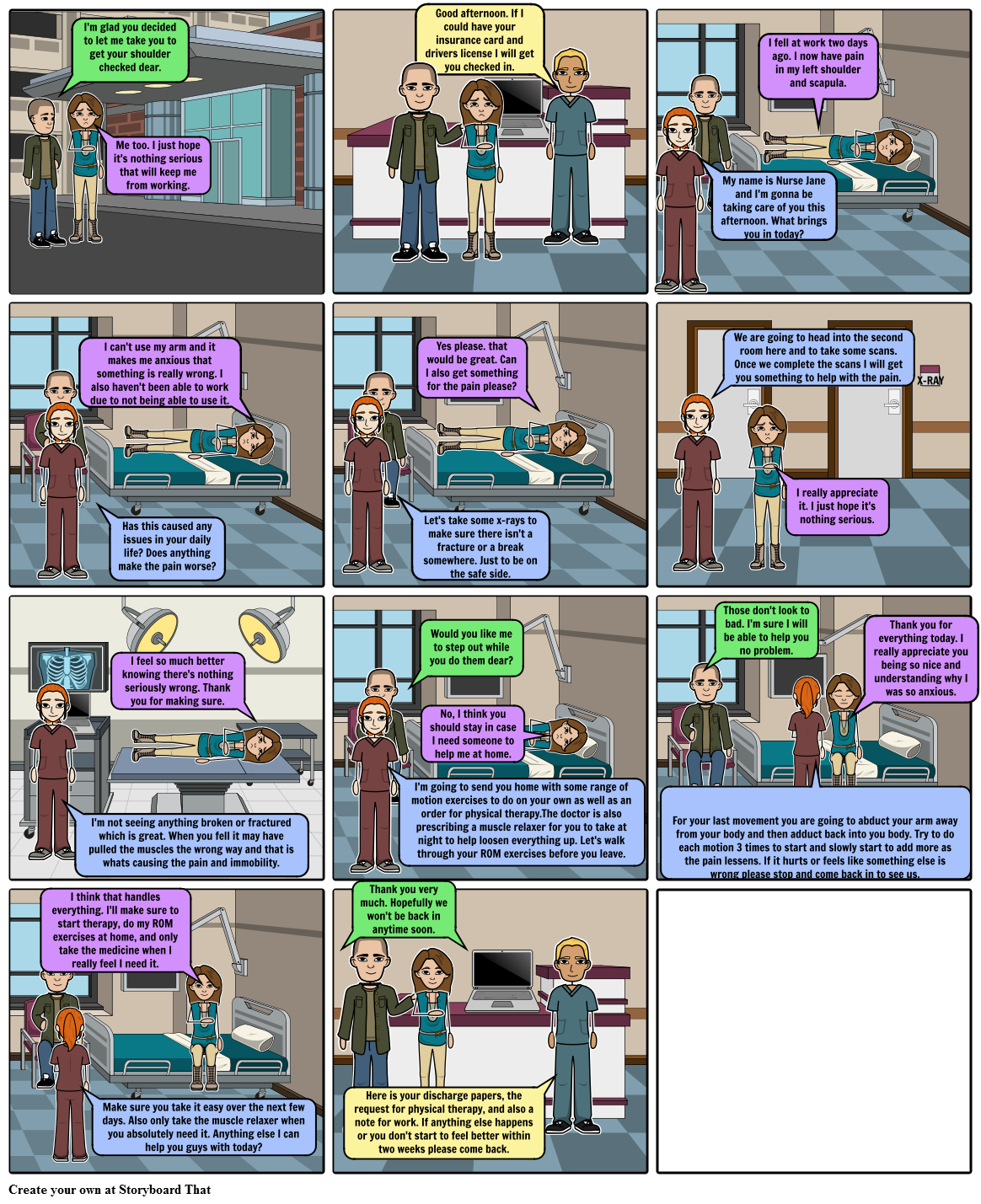 Communication Project Storyboard por waverlynicole