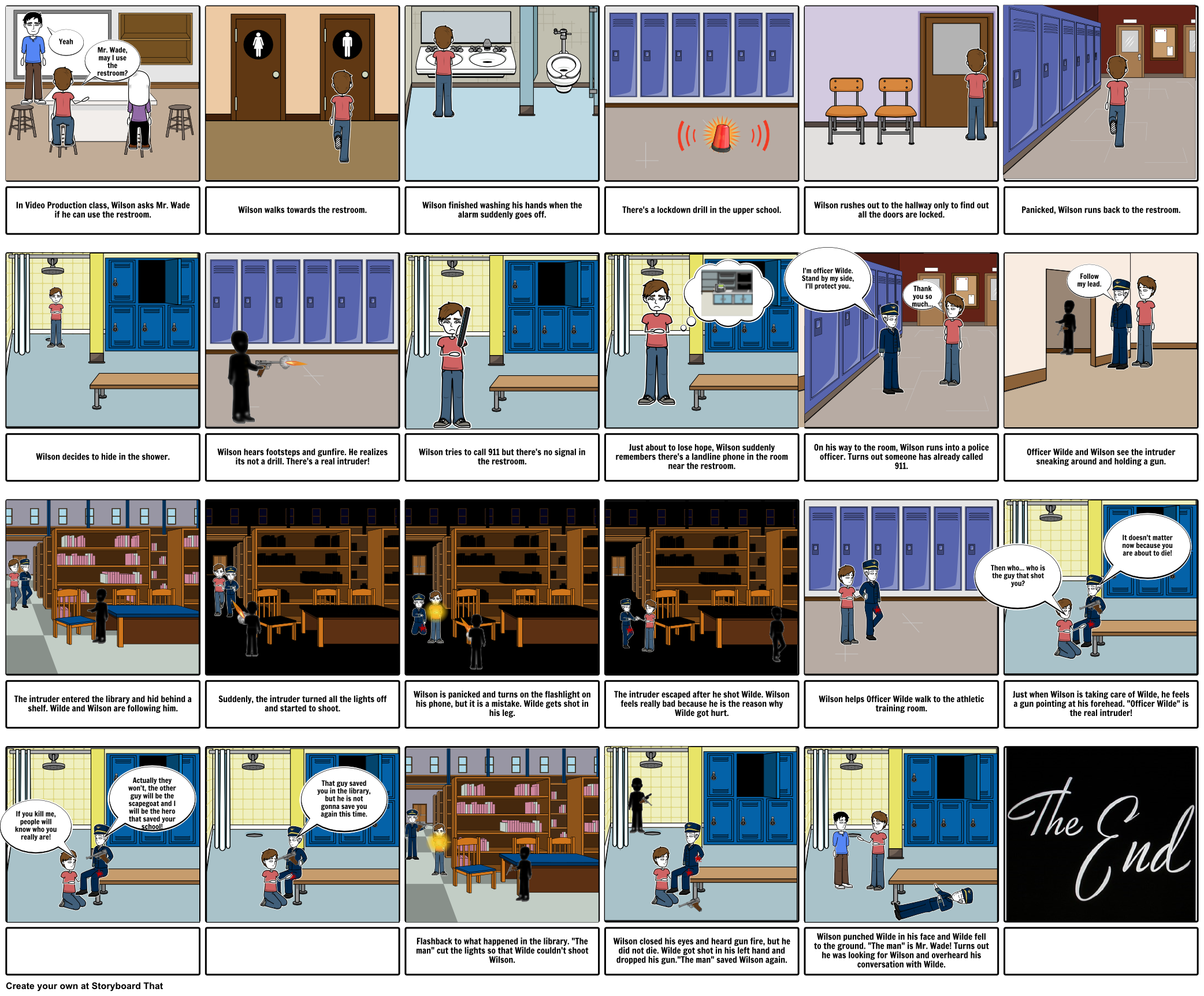 Short Film Project Storyboard por wenxuanl