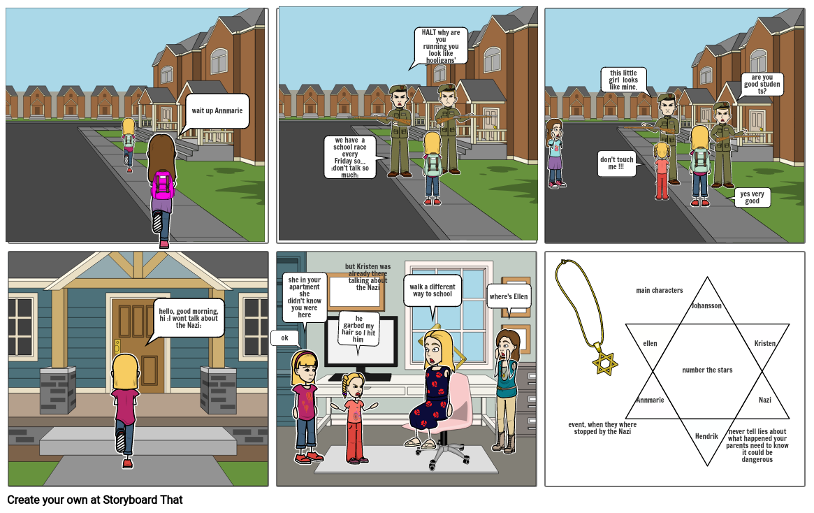 number the stars Storyboard by wm71422