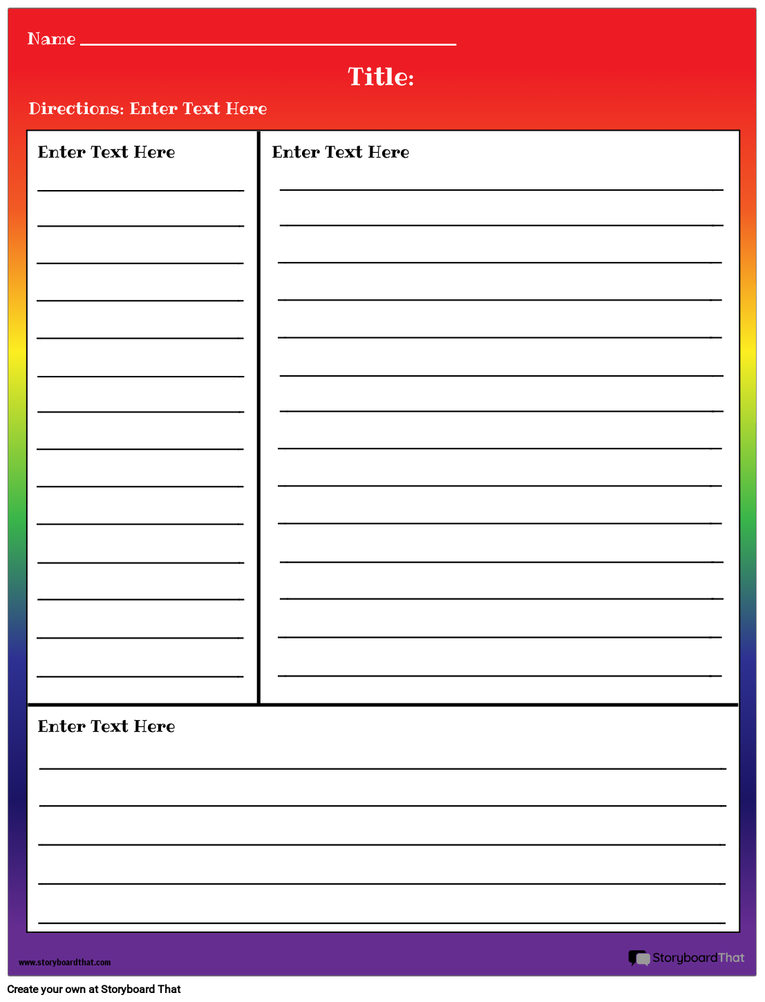 Active Reading Portrait Color 2 Storyboard by worksheet-templates