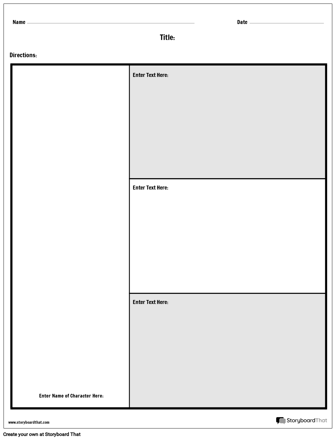 Character Map Graphic Organizer Make A Character Map Worksheet