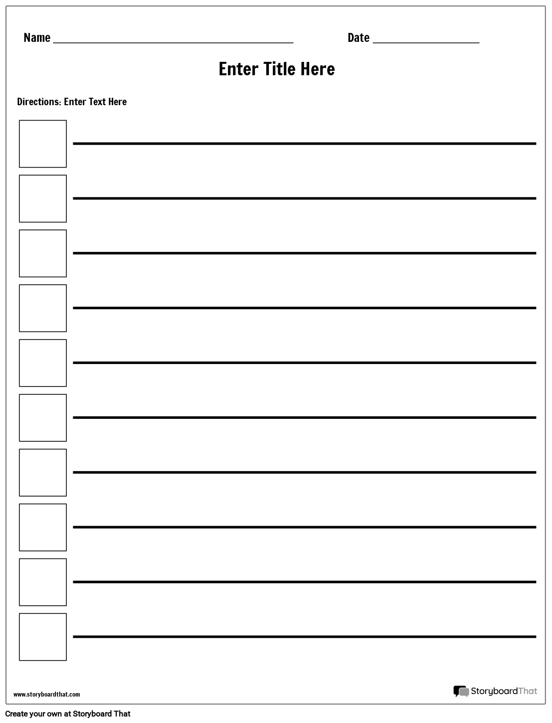 Create A Free Printable Checklist Printable Templates