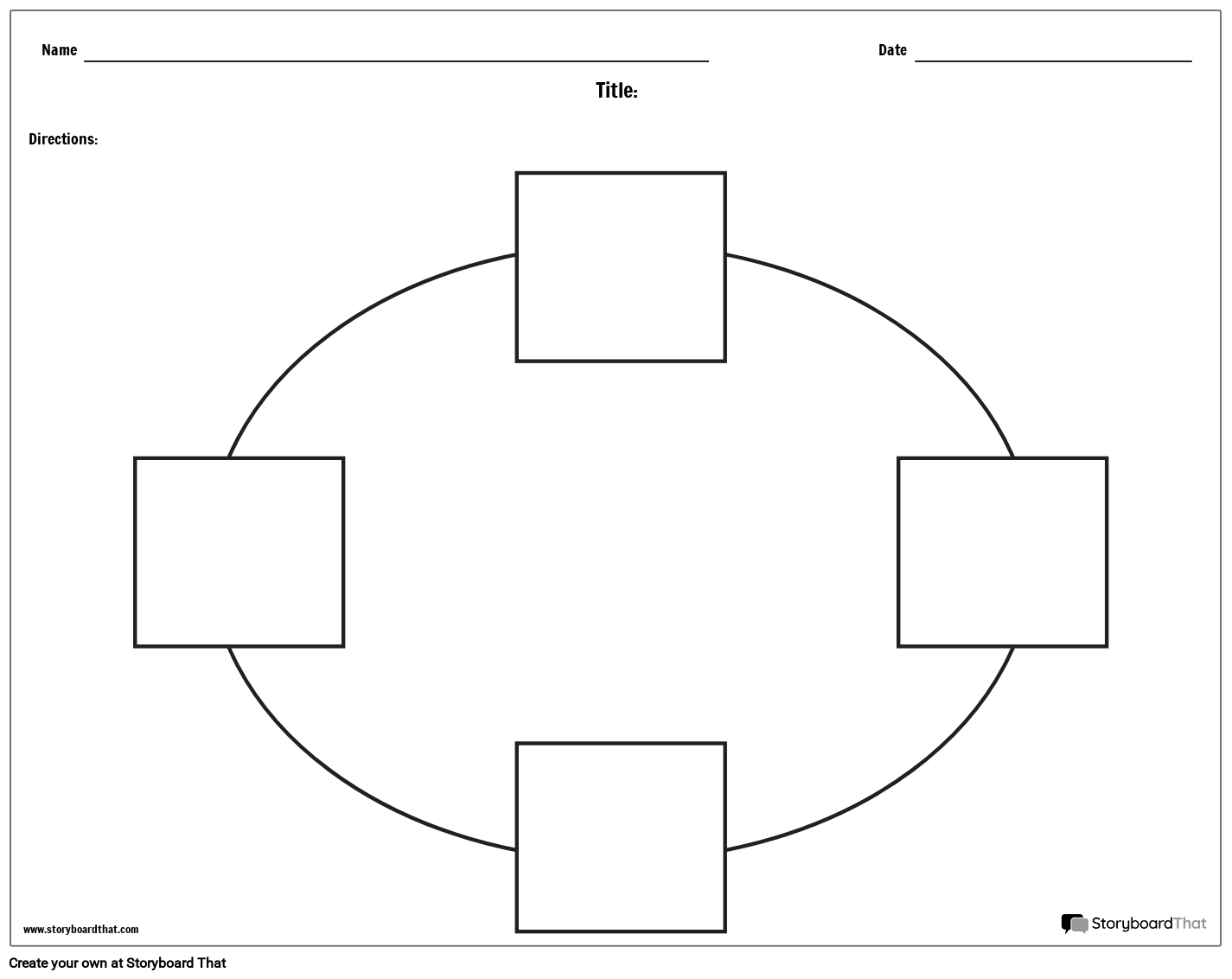 Circle Chart 4 Storyboard By Worksheet templates