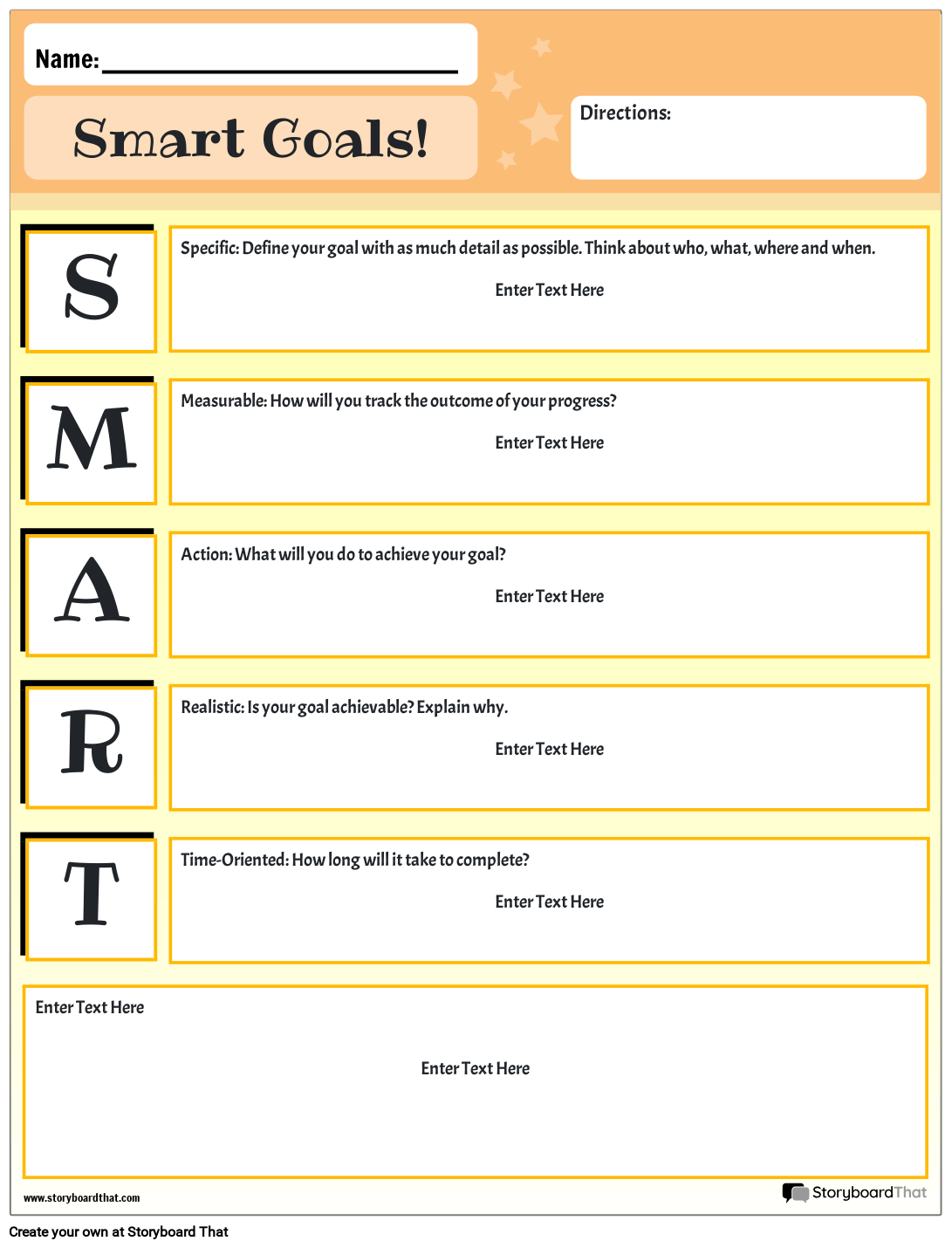 Smart Goal Setting Worksheet An Interactive Lesson Plan For Teaching