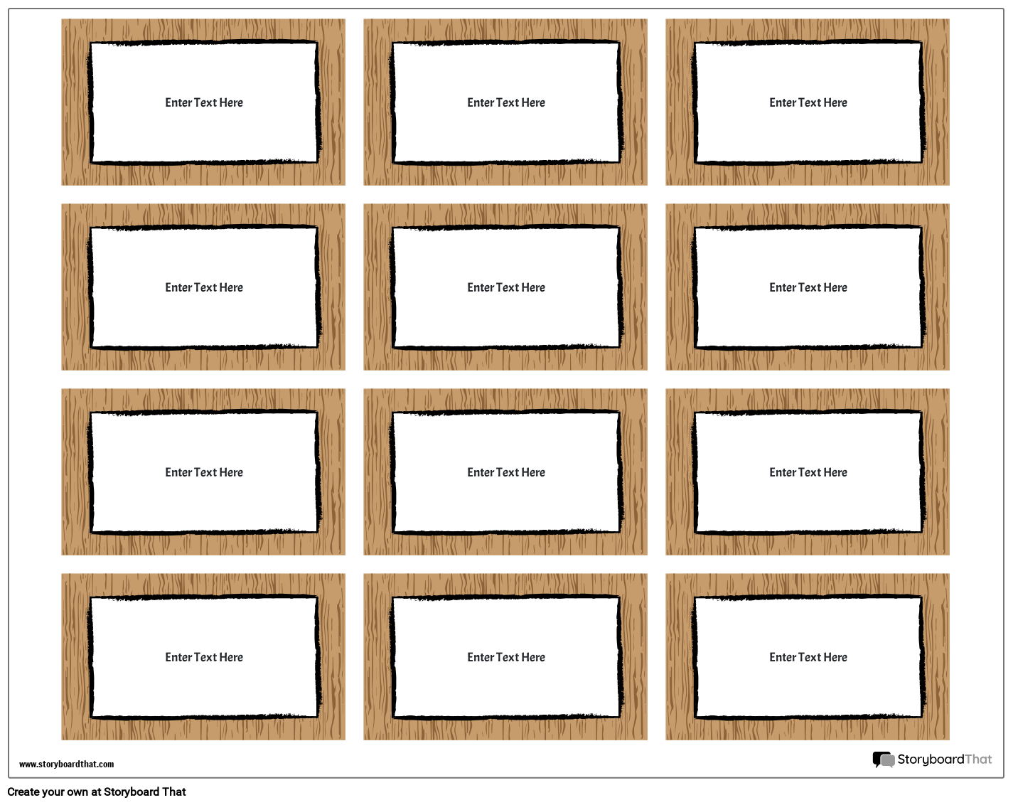 Custom Classroom Labels for Students Storyboard