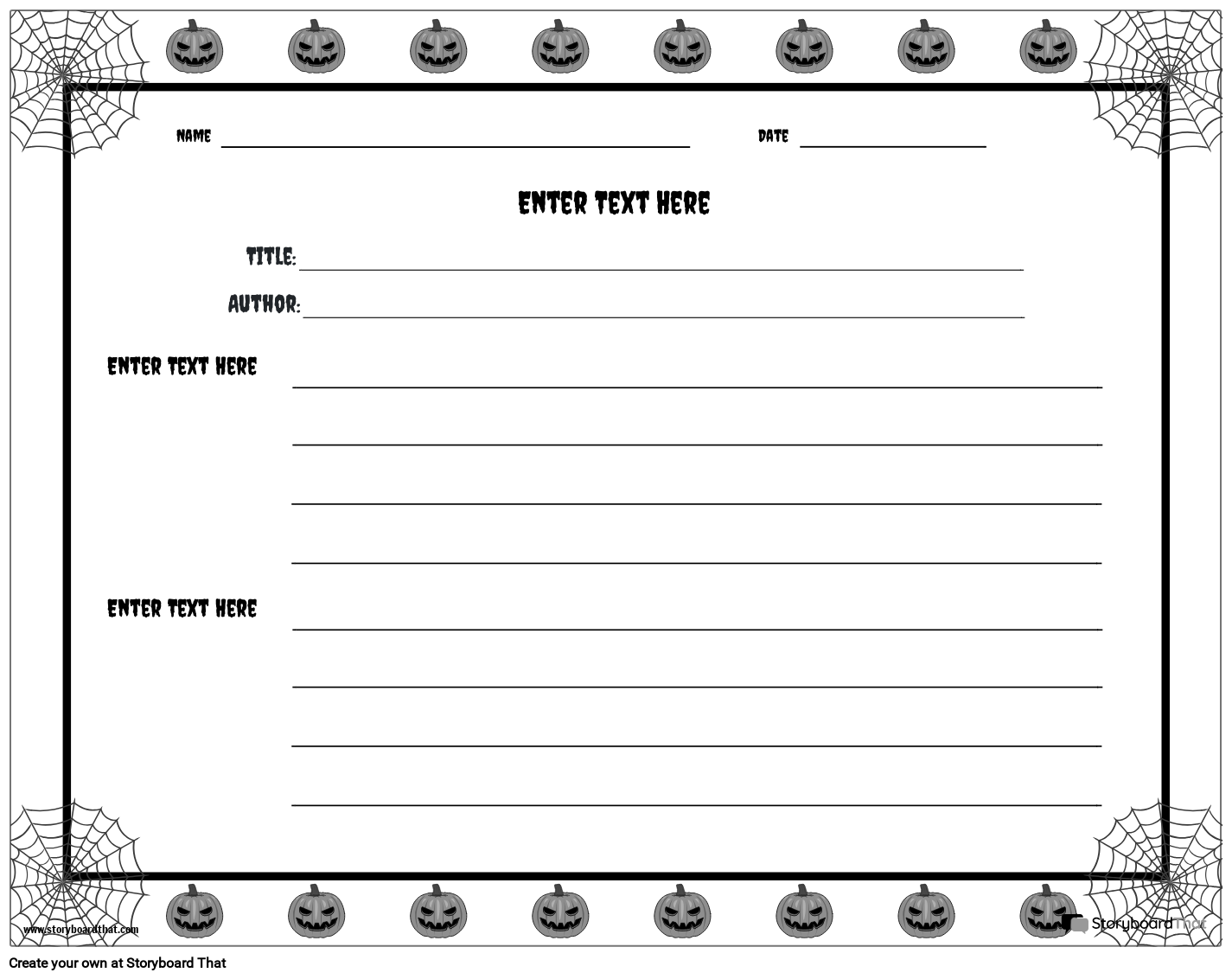 Reading Response Worksheets | Book Responses