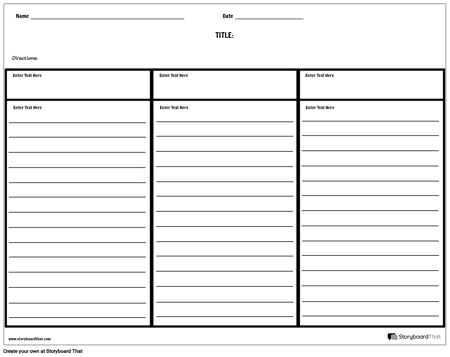 Make an Active Reading Worksheet | Note Taking Template