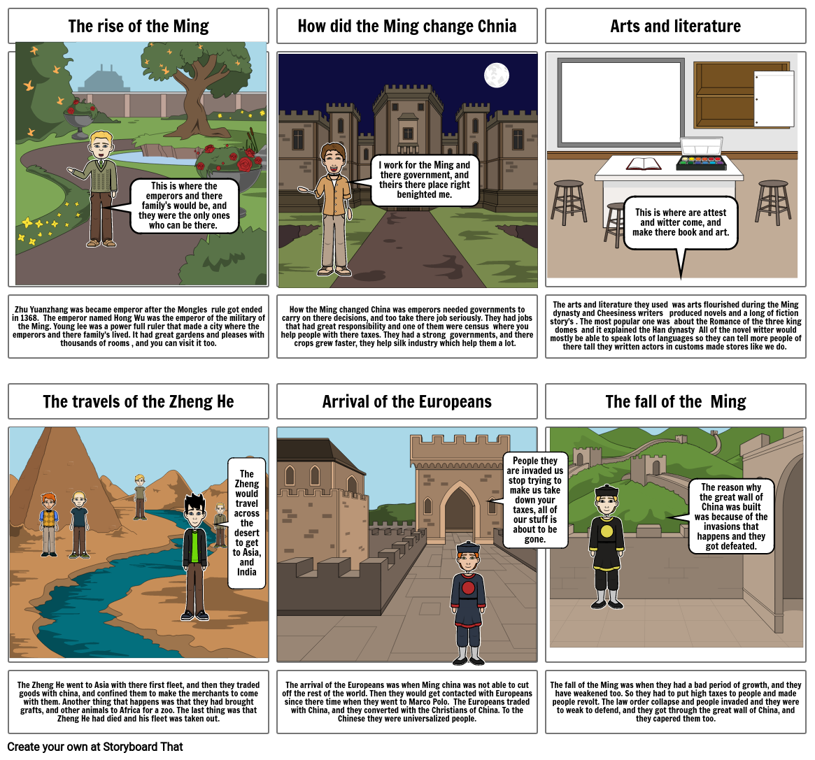 history Storyboard por wwilkins93835