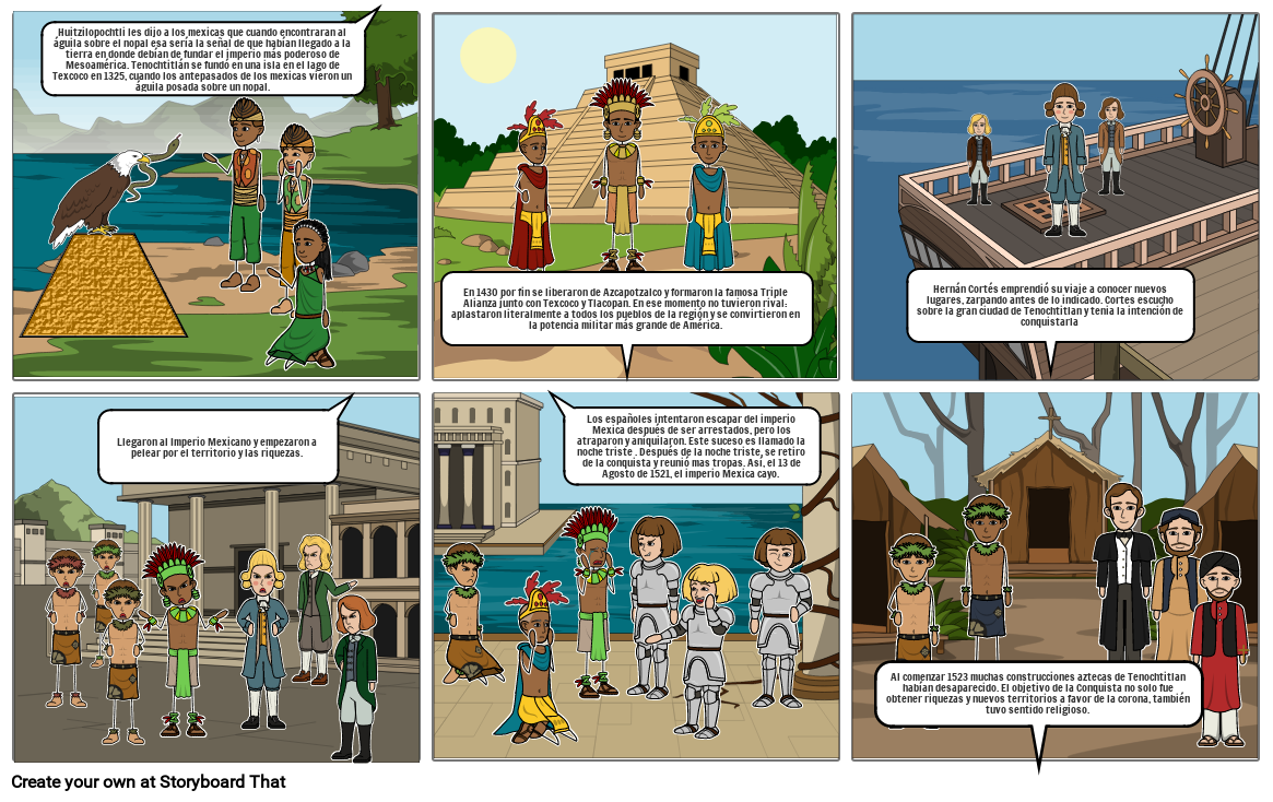Mesoamérica Storyboard by x1mel_