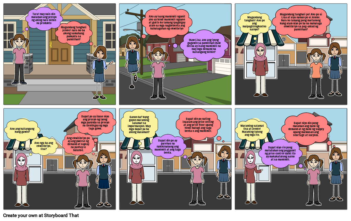 comic strip Storyboard by ynai