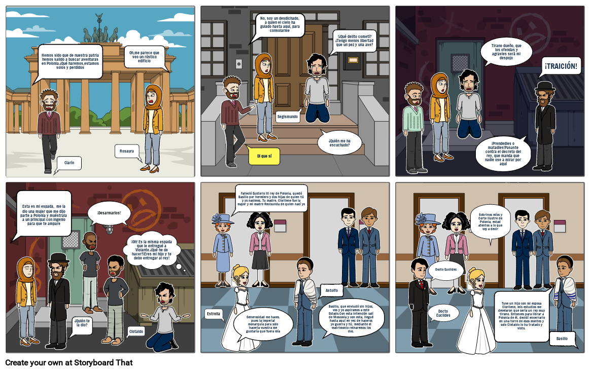 LA VIDA ES UN SUEÑO Storyboard by yuliana72781