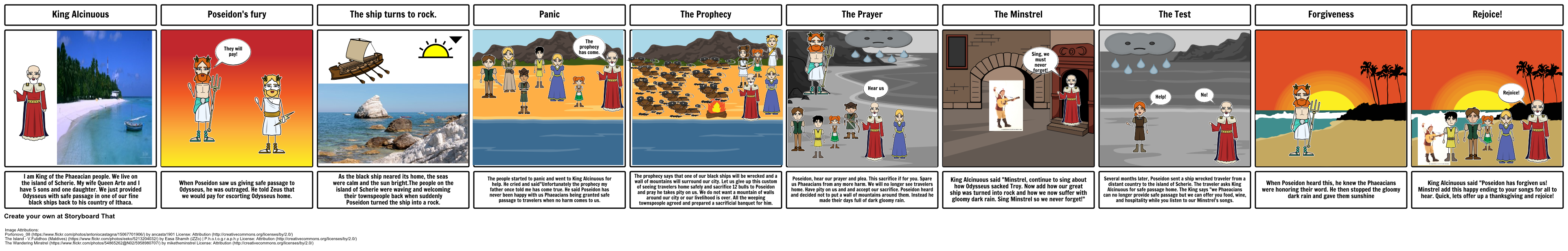 The Odyssey Storyboard por zachmayer