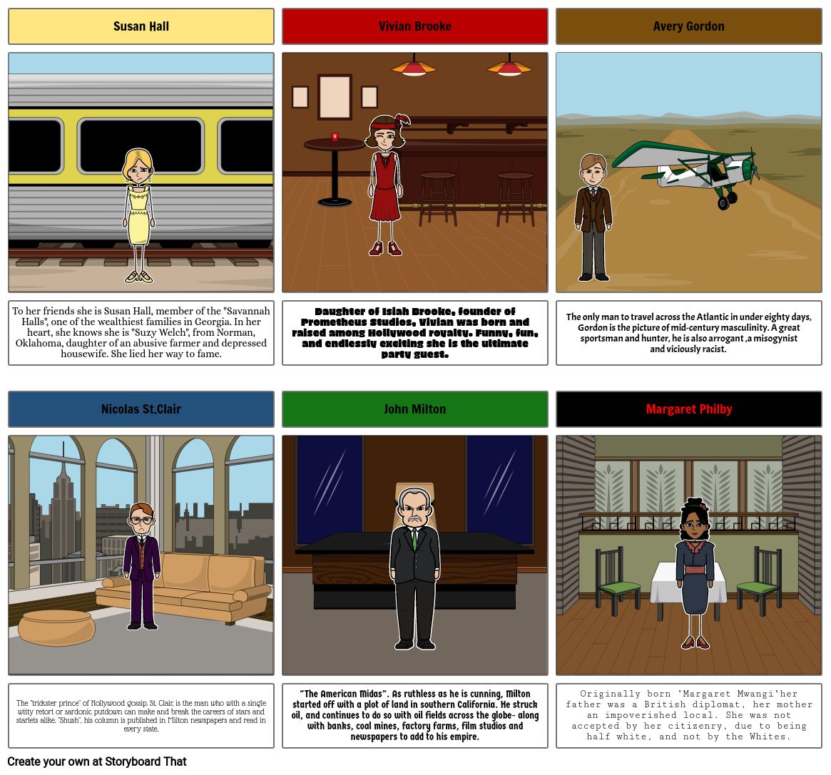 A Night in the Garden Storyboard por zimzam124