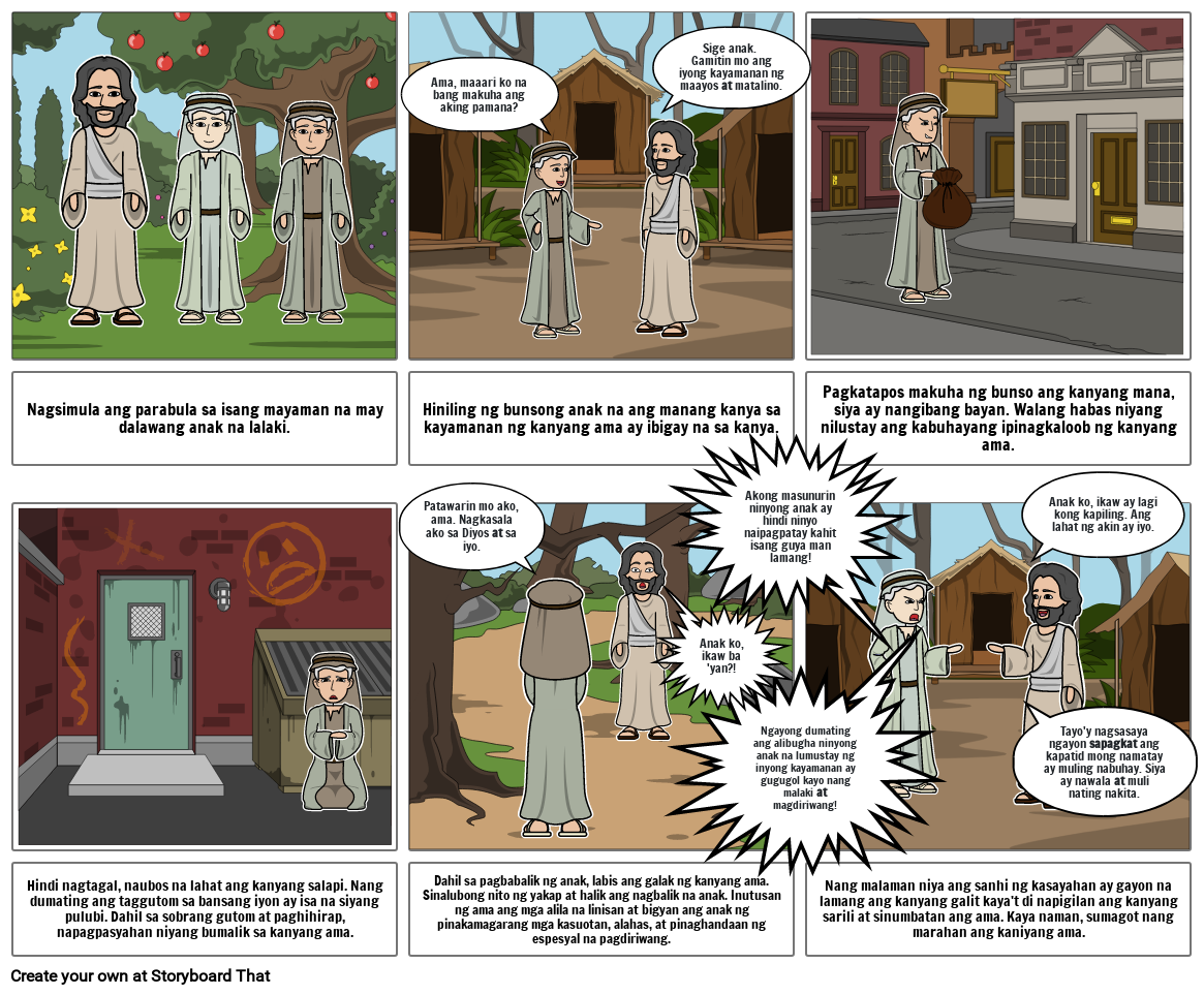 KOMIKS Storyboard par zora-6